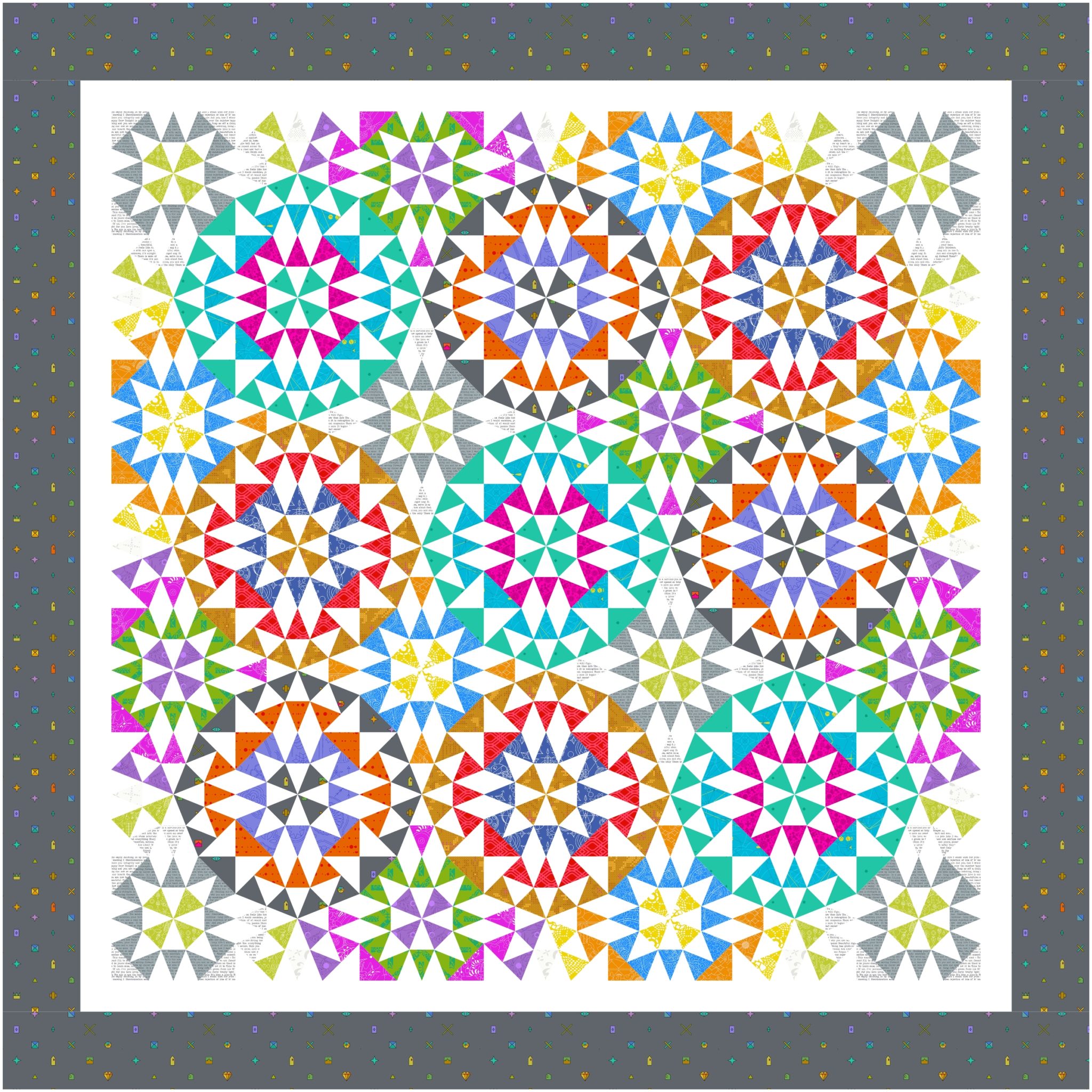 Michelle Hiatt with Sew on the Go- Four Night Stars that Glimmer ...